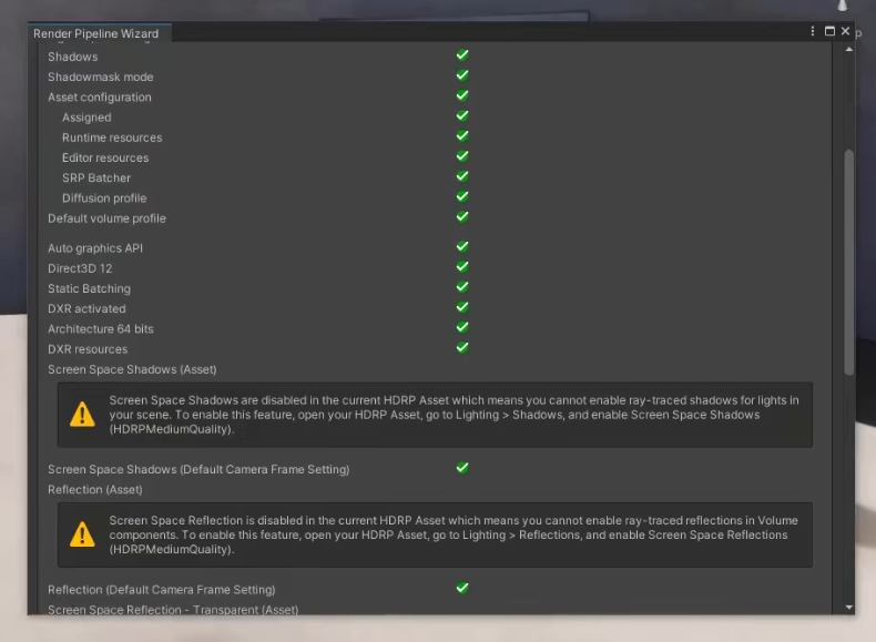 Unity学习笔记 Vol.98 Unity HDRP实时光线追踪功能详解系列(二)配置HDRP项目支持光追 - 哔哩哔哩