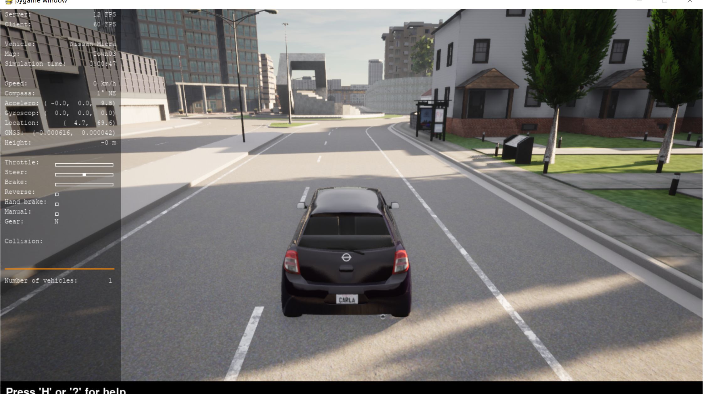 Carla Simulator介绍（二）：安装与示例程序运行 - 哔哩哔哩