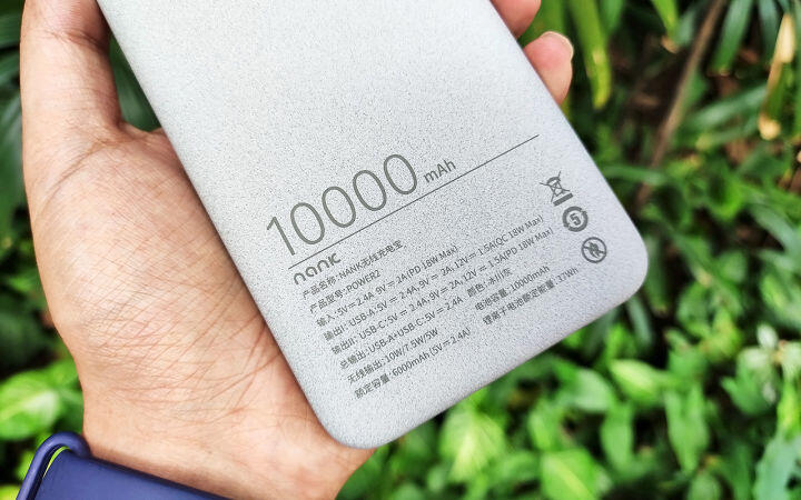 Nank南卡无线充电宝POW2体验：支持快充，毫不妥协！ - 哔哩哔哩