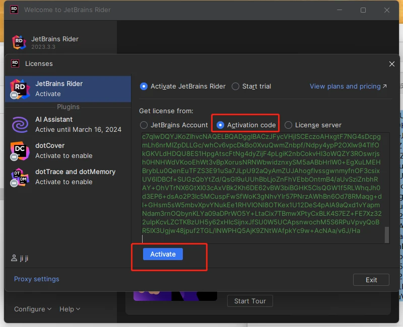 （2024最新）Rider激活破解永久2099年激活码教程（含win+mac） - 哔哩哔哩