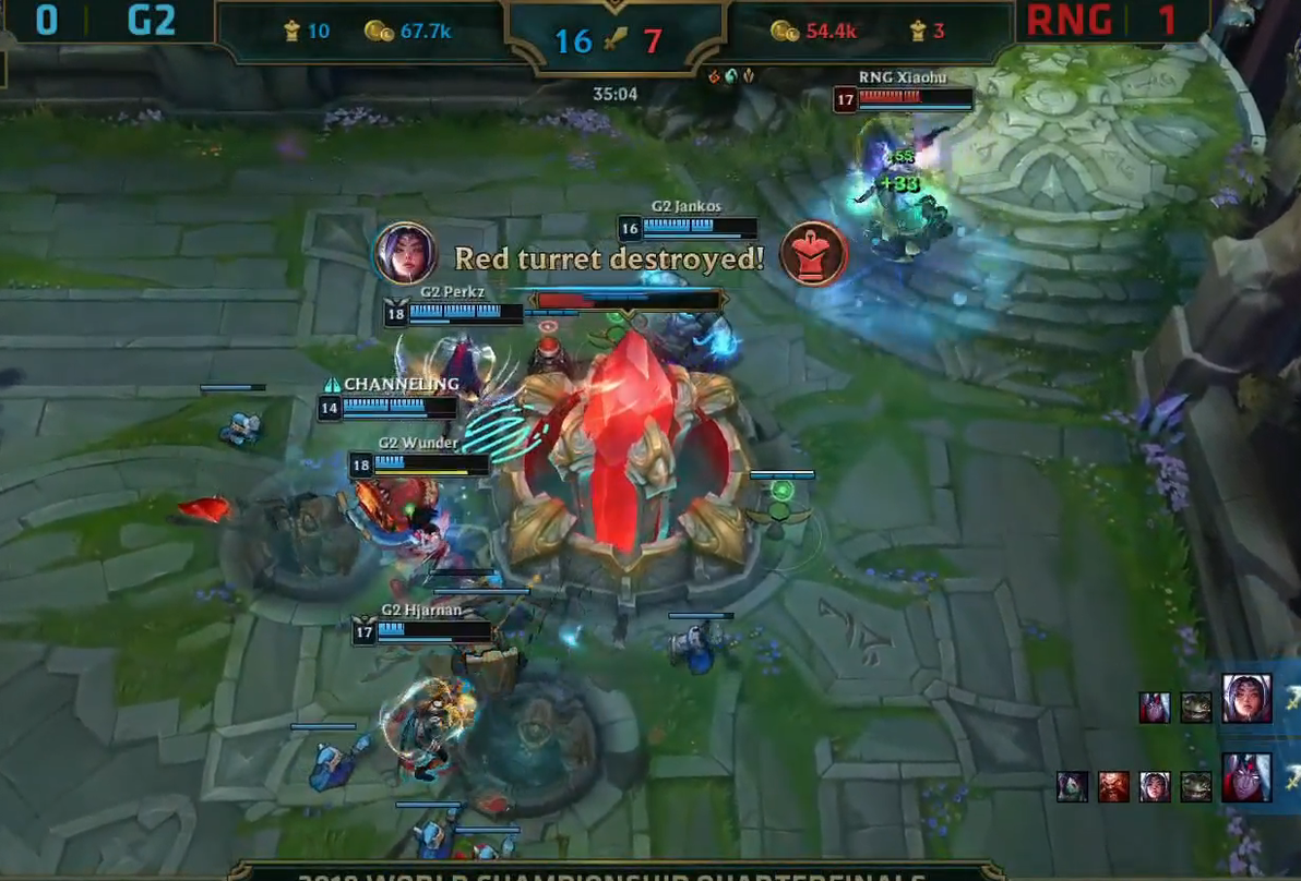 S8八强RNG vs G2 BP对局分析 - 哔哩哔哩