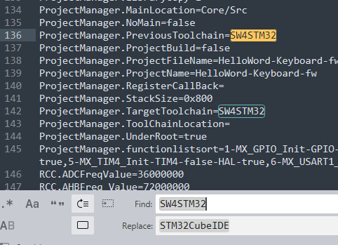 STM32CubeMX v6.5后无法打开老版本中IDE为SW4STM32的解决方法 - 哔哩哔哩