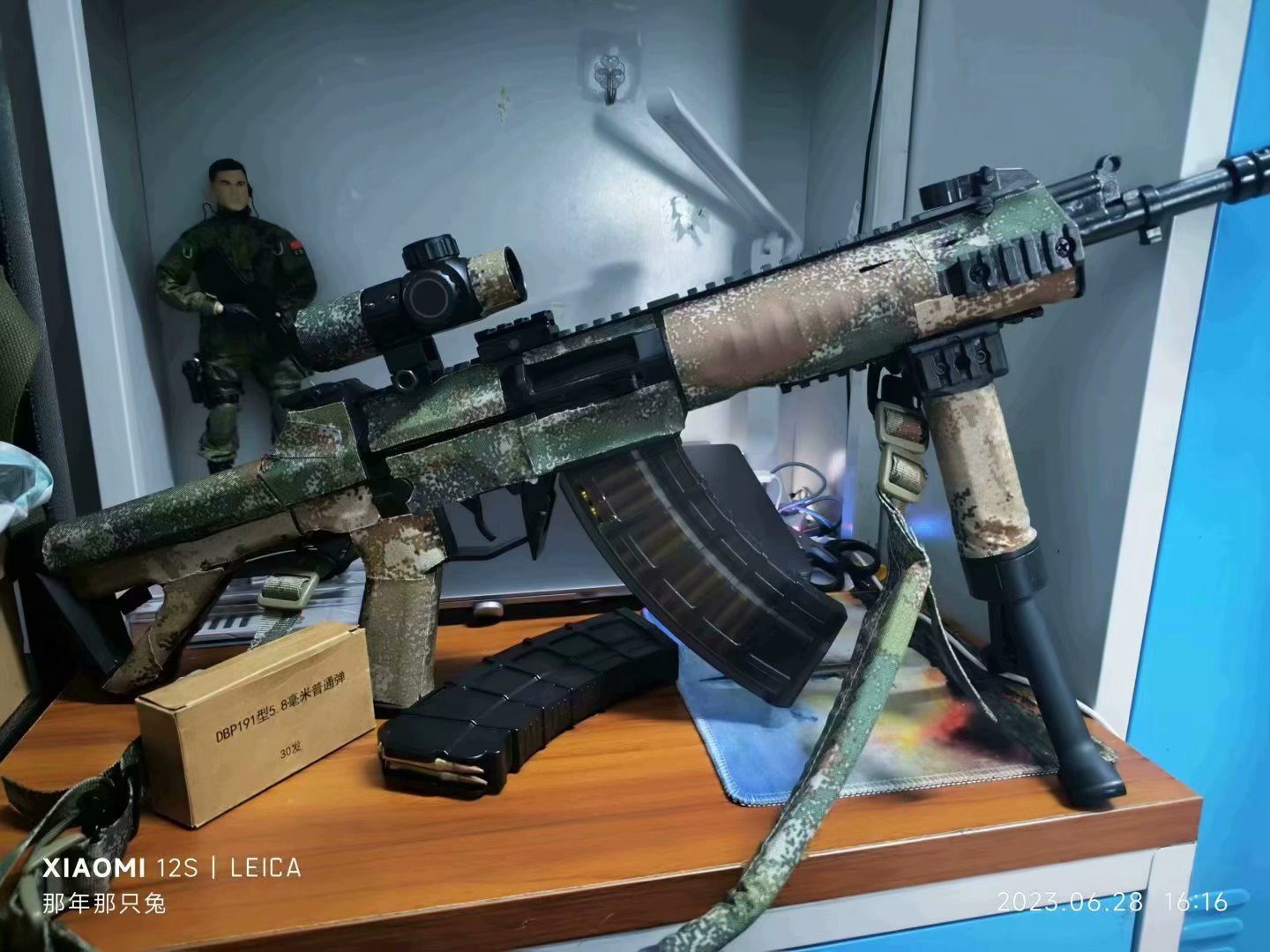 怎样把你的教具模型玩出花之——QBZ191/192改造外形&附加配件简介 - 哔哩哔哩