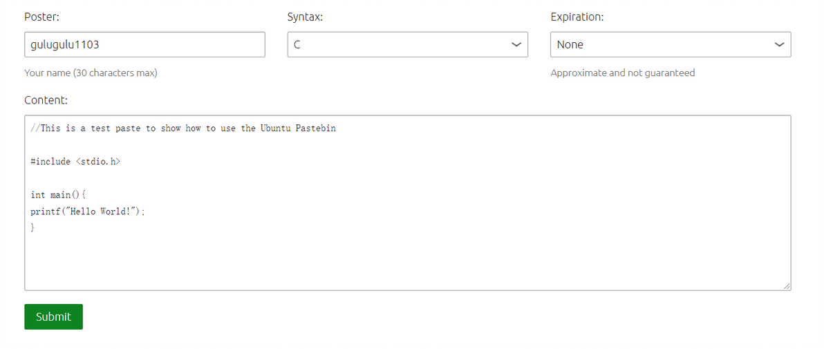 如何使用Ubuntu Pastebin来快速分享代码 - 哔哩哔哩