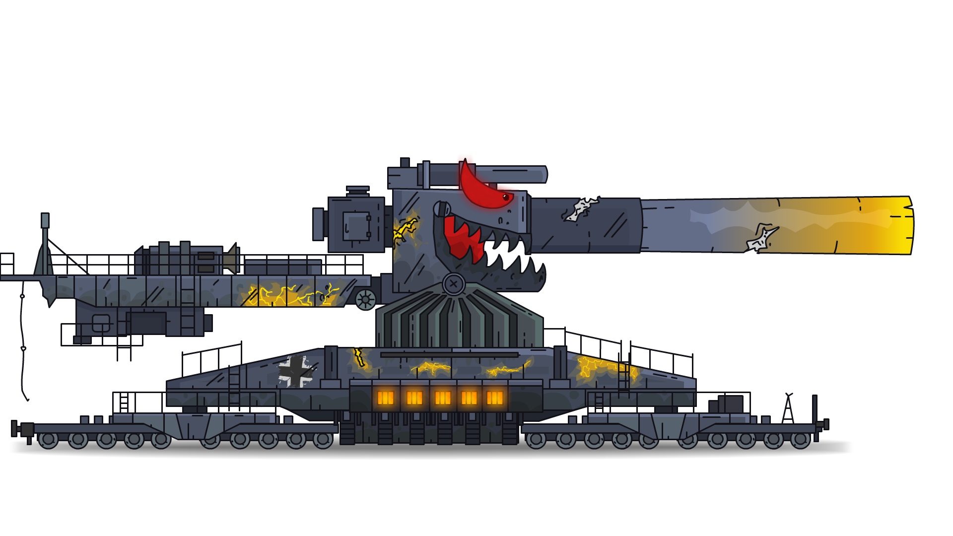 Gerand坦克动画恶魔系坦克素材合集 - 哔哩哔哩