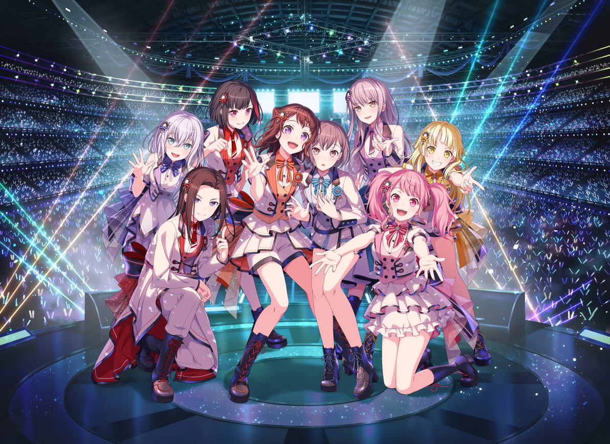 【BanG Dream!】手游周年贺图+登录主视觉图 - 哔哩哔哩