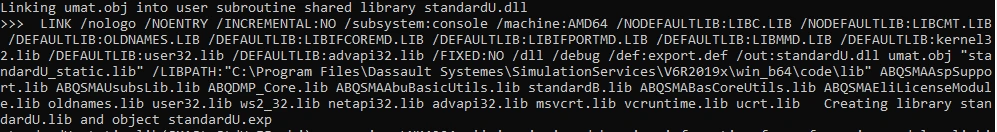 Win + Linux ABAQUS UMAT / DEBUG - 哔哩哔哩