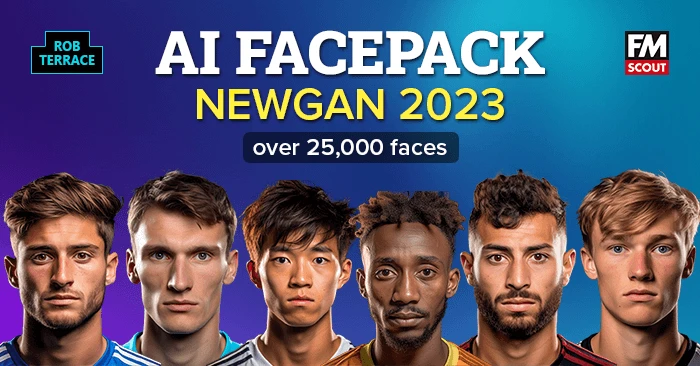 【FM23】使用 NewGen Facepack 及 NewGAN-Manager 关联随机人头像 - 哔哩哔哩