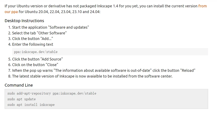 科学数据处理-ubuntu系统下如何安装Inkscape最新版并更新Ghostscript到最新版 - 哔哩哔哩