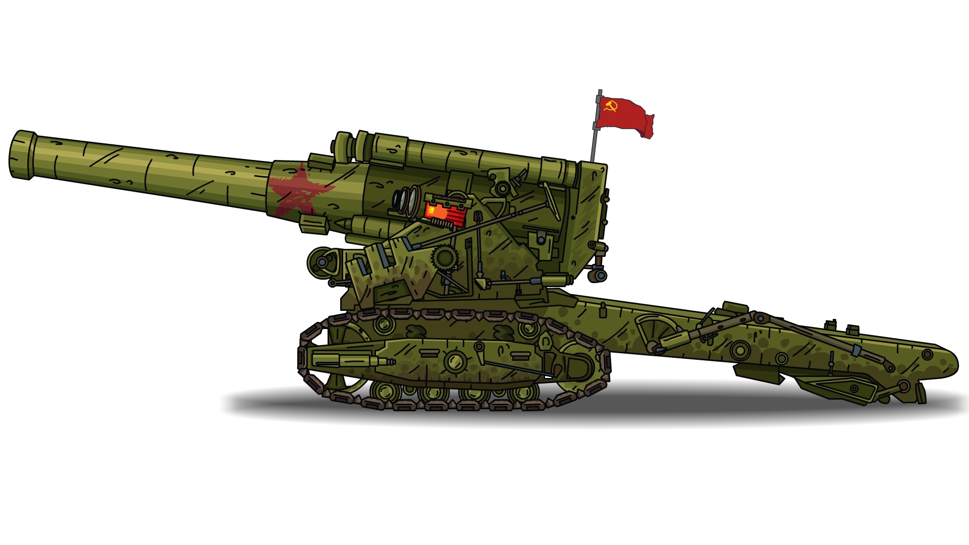 Gerand坦克动画苏系坦克素材合集 - 哔哩哔哩