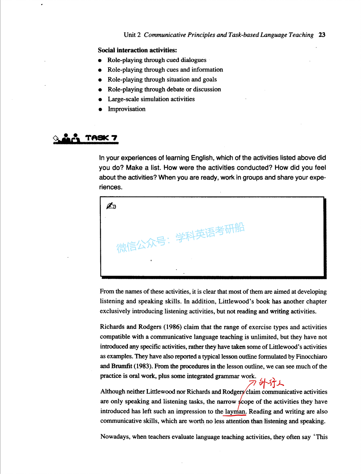 Unit 2 Communicative Principles and Task-based Language Teaching - 哔哩哔哩