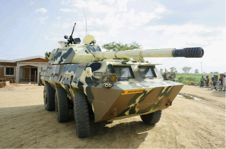 中国外贸WMA301轮式突击炮 - 哔哩哔哩