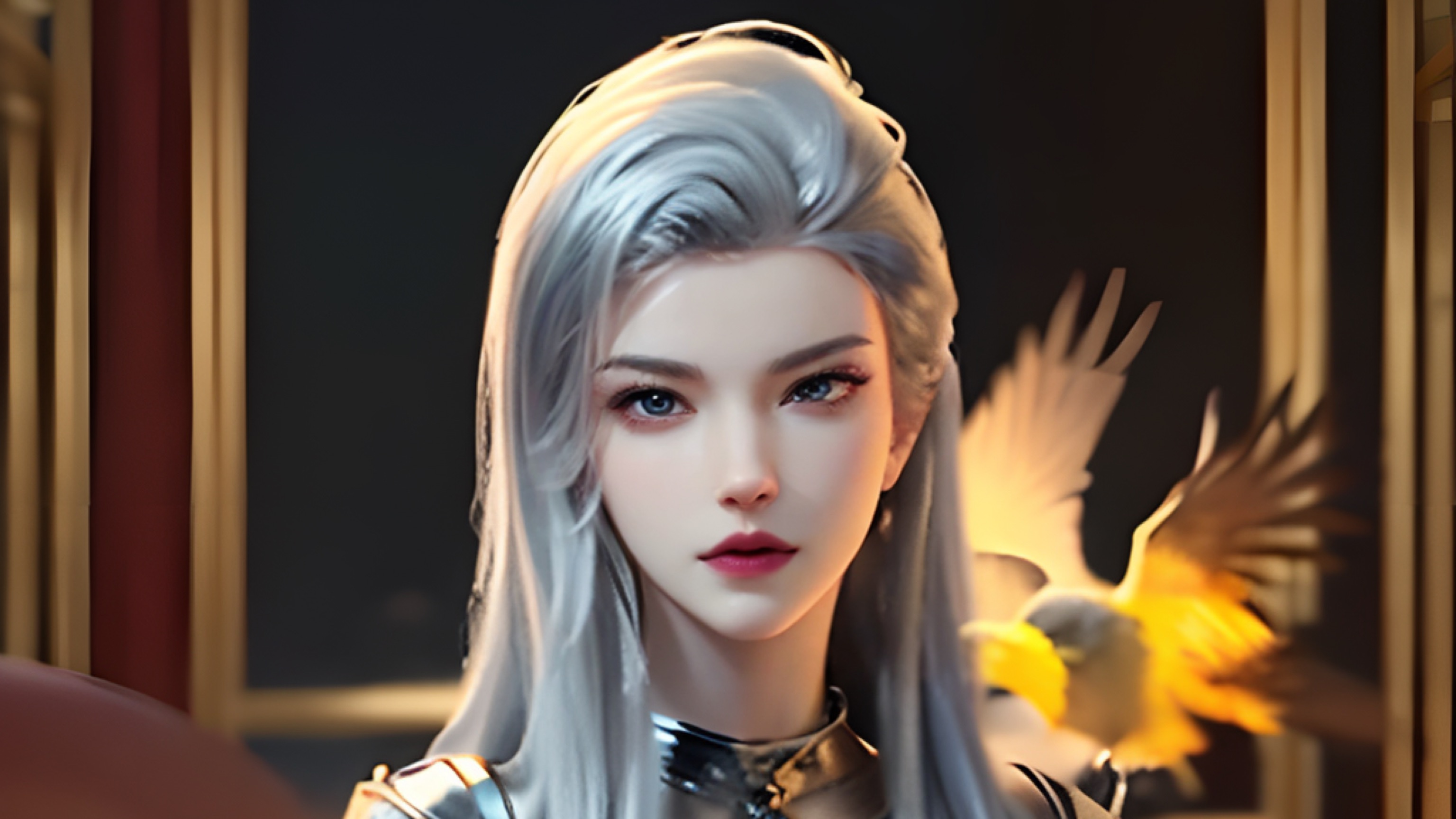 Ai绘画国漫超神学院四大天使女神之一鹤熙 - 哔哩哔哩