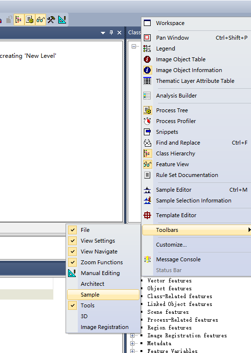 eCognition Developer 9.01分类器分类使用方法及注意事项 - 哔哩哔哩