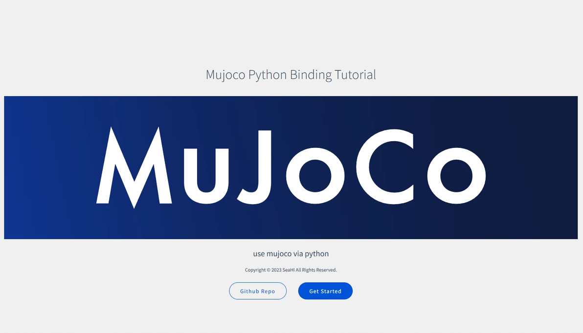 mujoco-python-binding的入门教程 - 哔哩哔哩