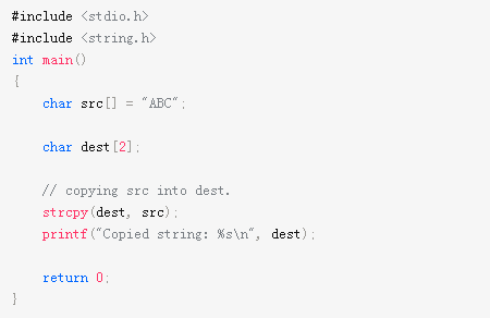 C/C++编程笔记：strcpy和strncpy使用的不安全性！差别详解 - 哔哩哔哩