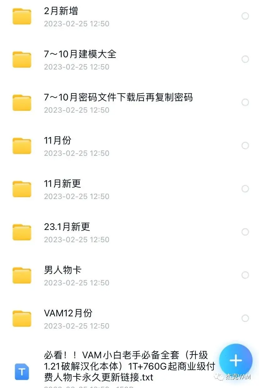 全体VAM人物MOD及服装包获取地址： - 哔哩哔哩
