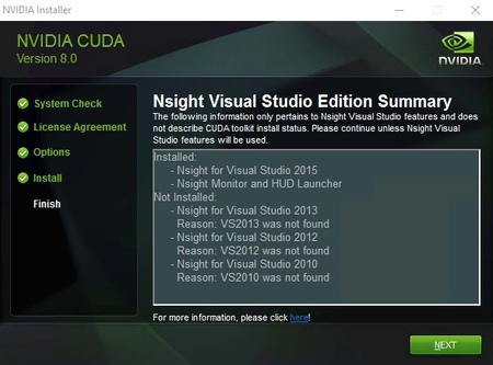 CUDA 安裝失敗顯示 "Visual Studio Integration" Failed 解决方法 - 哔哩哔哩