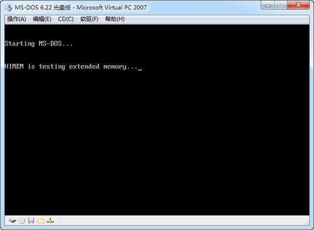 MS-DOS 6.22 光盘版安装 图文教程 - 哔哩哔哩