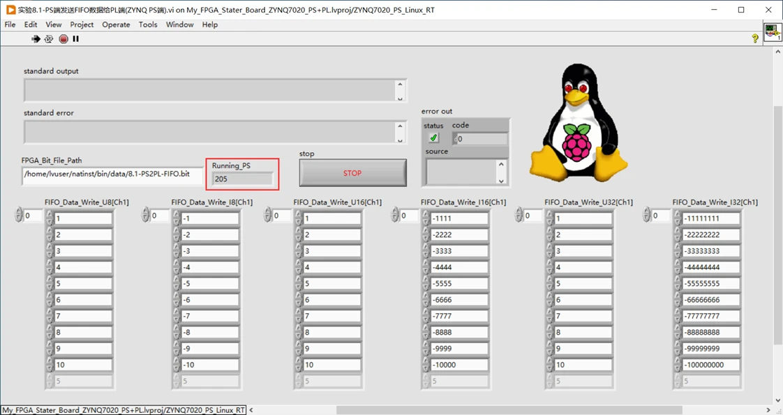 第6章>>实验8：PS(ARM)端与PL端FPGA通过FIFO队列进行交互《LabVIEW FPGA ZYNQ宝典》 - 哔哩哔哩