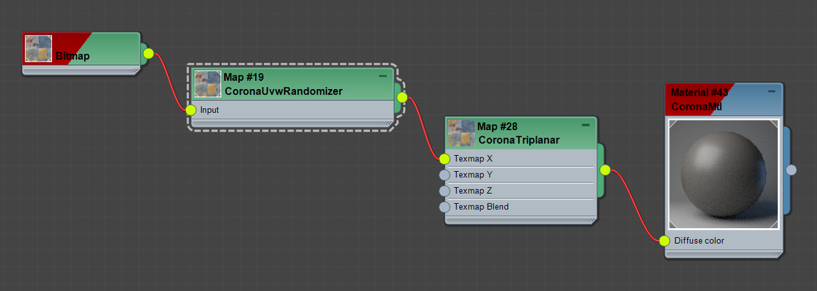 Corona Uvw 随机化贴图 - 哔哩哔哩