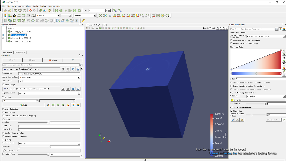 利用Paraview内置编程计算处理vtk文件 - 哔哩哔哩
