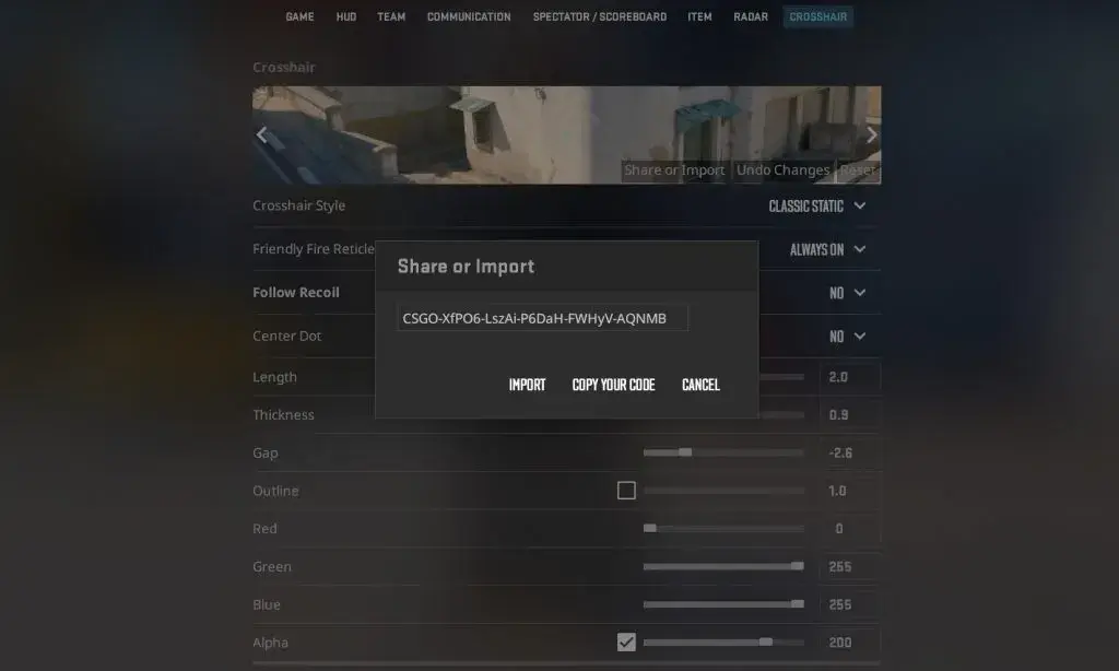 cs2画面准星推荐（含图片） - 哔哩哔哩