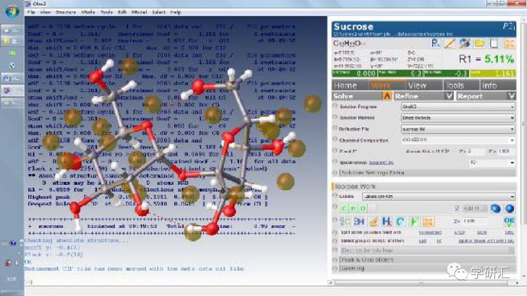 晶体结构解析软件Olex2详细安装教程（附安装包），以及使用教程！ - 哔哩哔哩