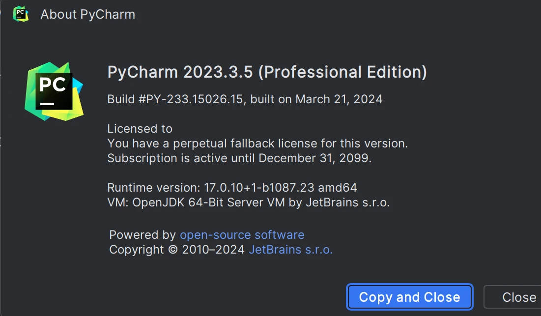 PyCharm 2023.3.5最新版免费激活破解安装教程（附激活工具+激活码）-持续更新 - 哔哩哔哩