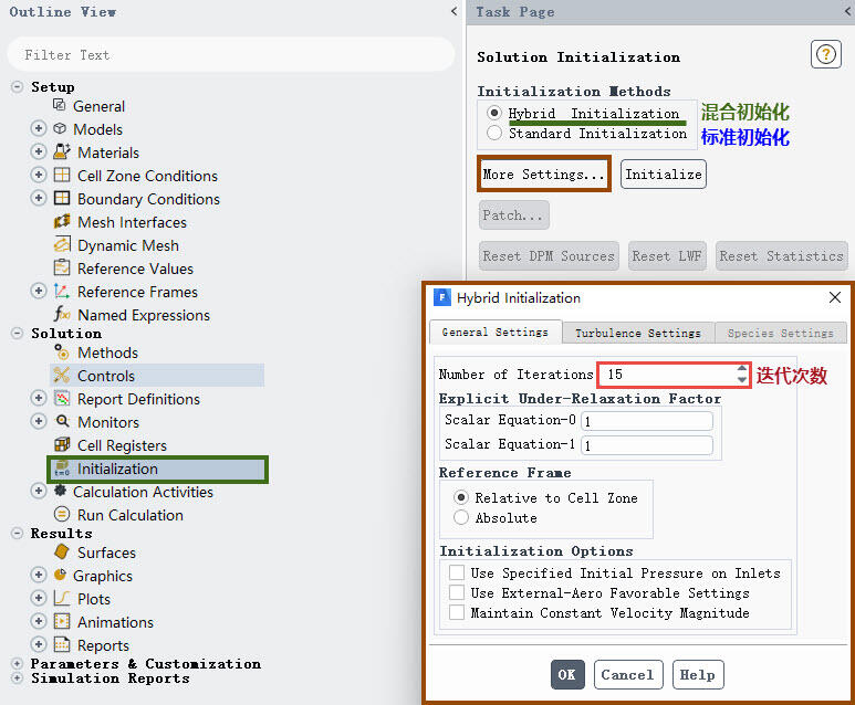 Fluent 案例-MPM 混合平面模型 涡轮机 - 哔哩哔哩
