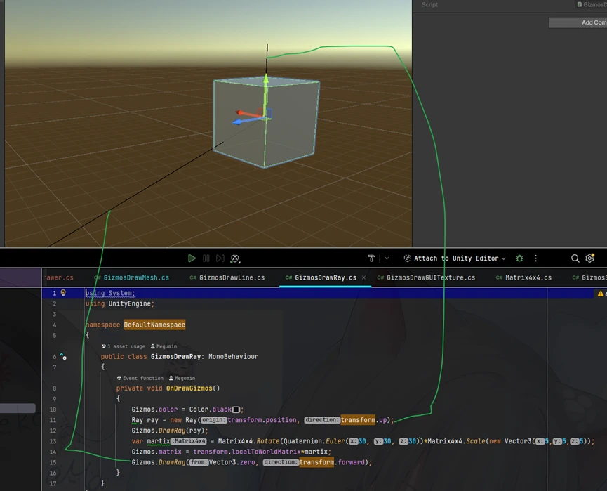 Unity Tutorial #Gizmos - 哔哩哔哩
