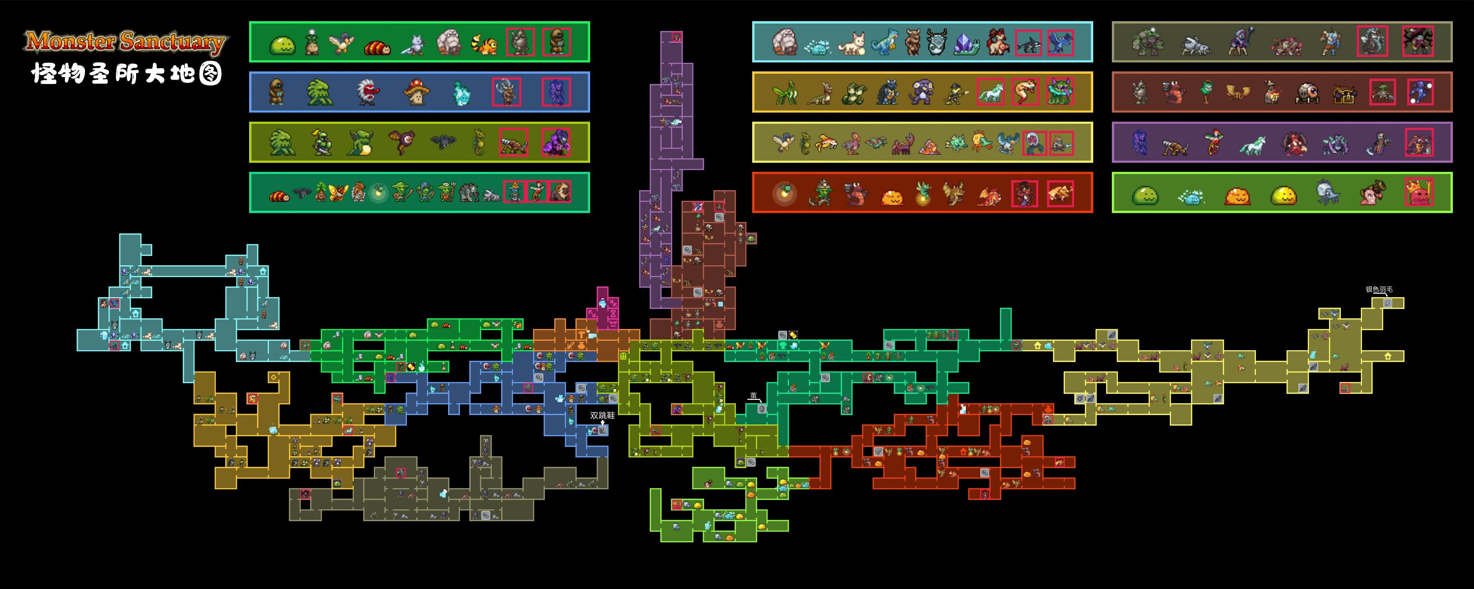 【怪物圣所（Monster Sanctuary）】全怪物图鉴及获取方法等相关攻略 - 哔哩哔哩