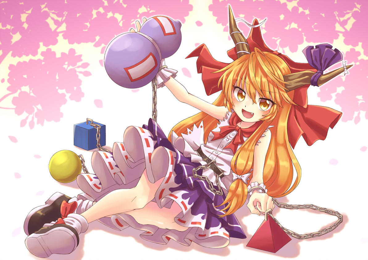 【车万百图】 伊吹萃香 精选插画美图分享 - 哔哩哔哩