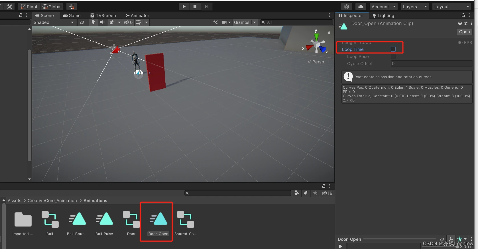 Unity Animation -- 使用Animator控制动画 - 哔哩哔哩