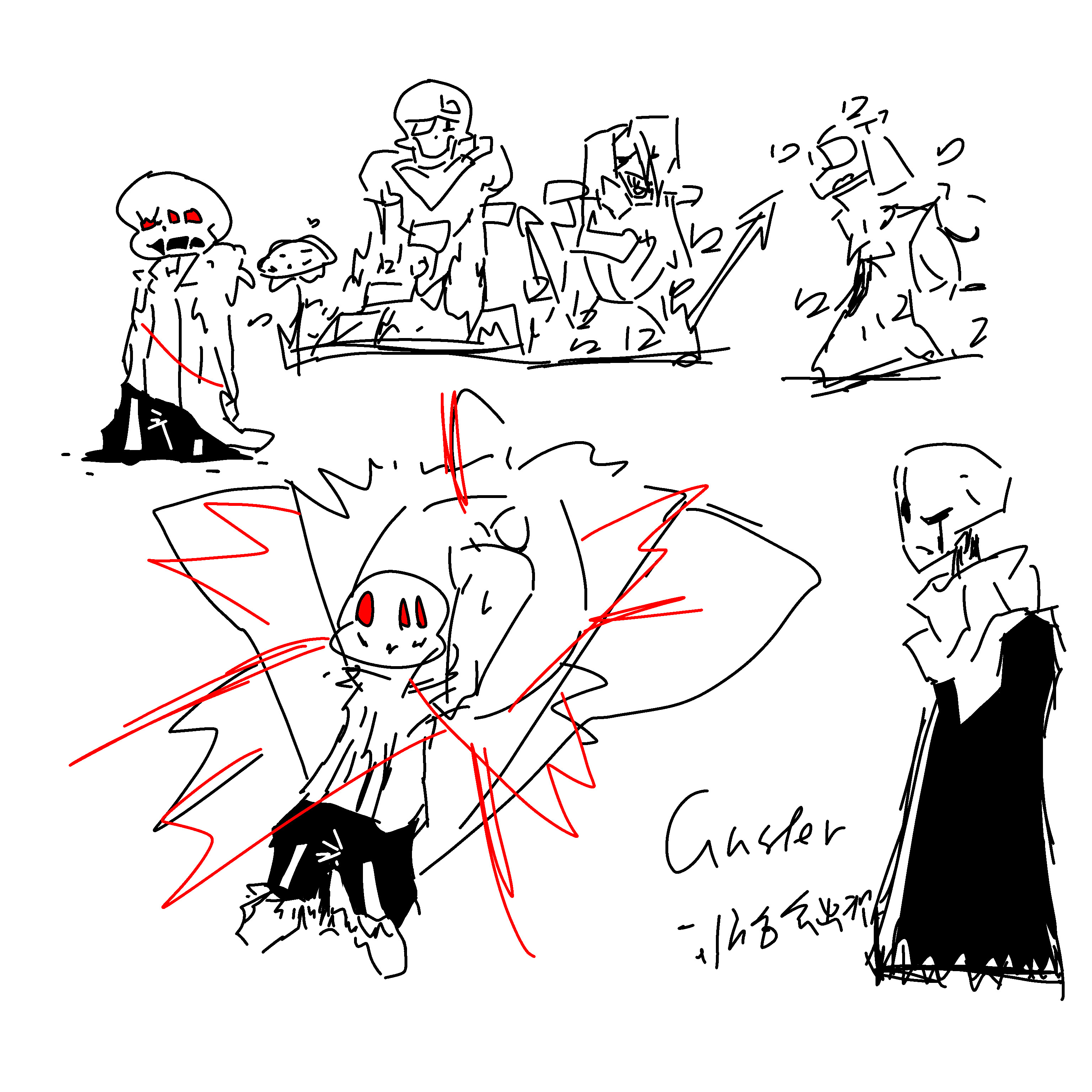 Undertale-Crimson Revenge！sans战2.5阶段设定 - 哔哩哔哩