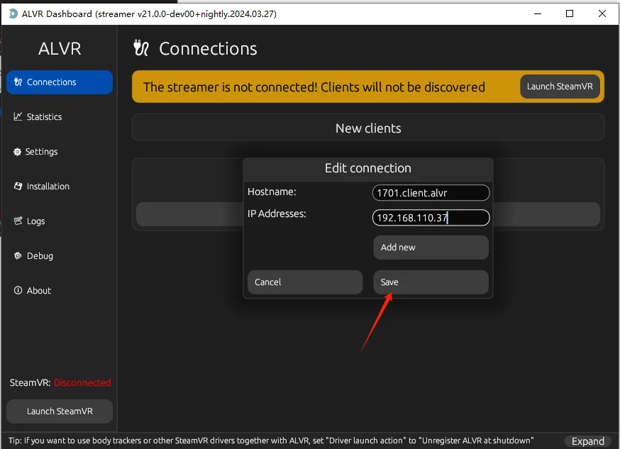 vision pro 通过ALVR串流电脑玩SteamVR游戏教程 - 哔哩哔哩