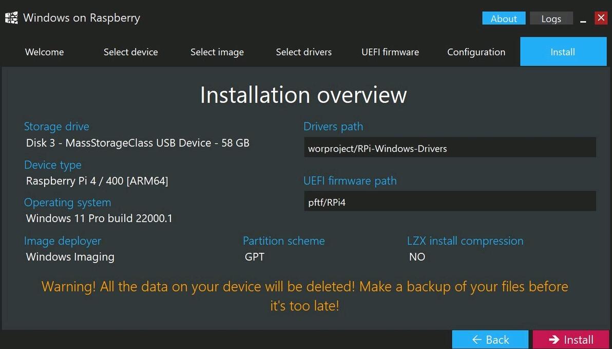 树莓派安装Windows ARM - 哔哩哔哩