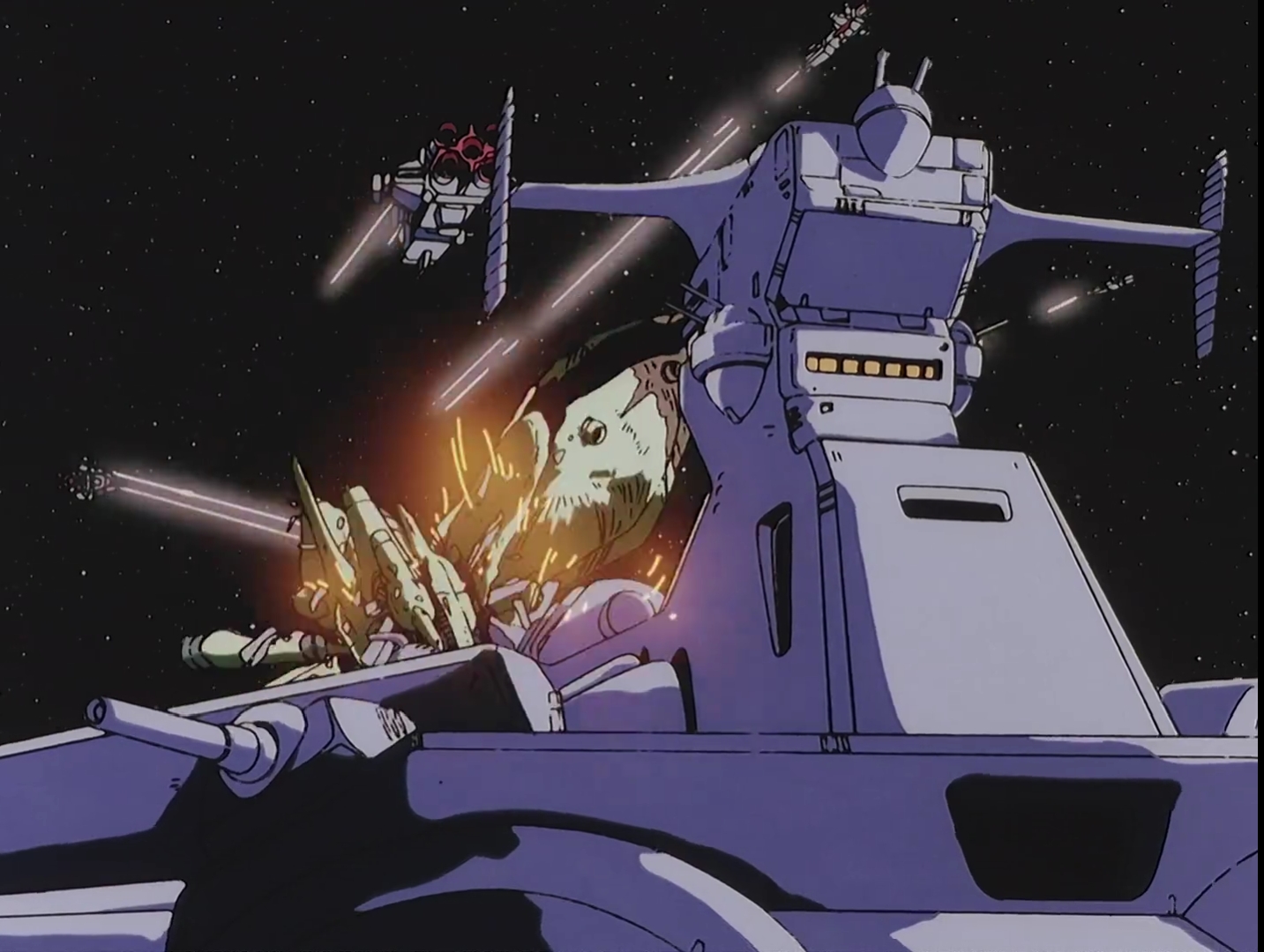 高达0083：帧帧壁纸的作画，堪称耻辱的剧情 - 哔哩哔哩