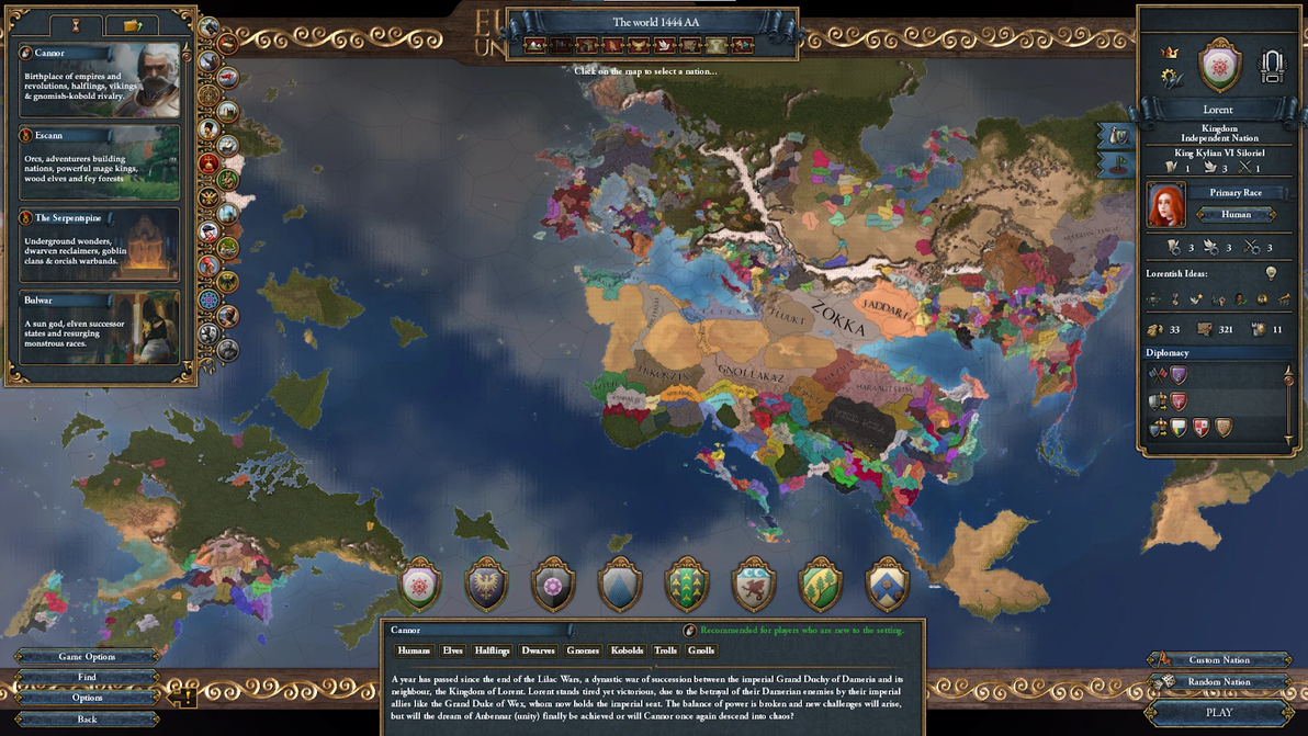 Europa Universalis IV - Mod Spotlight - Anbennar（1） - 哔哩哔哩