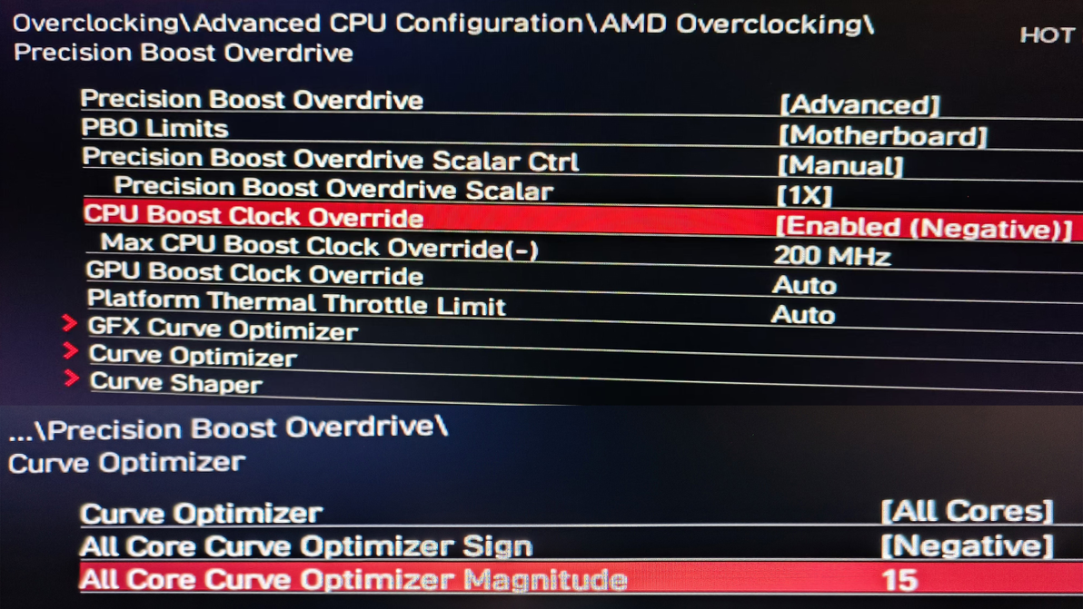 AMD通用PBO教程 983/7800X3D微星华硕主板 (自用) - 哔哩哔哩