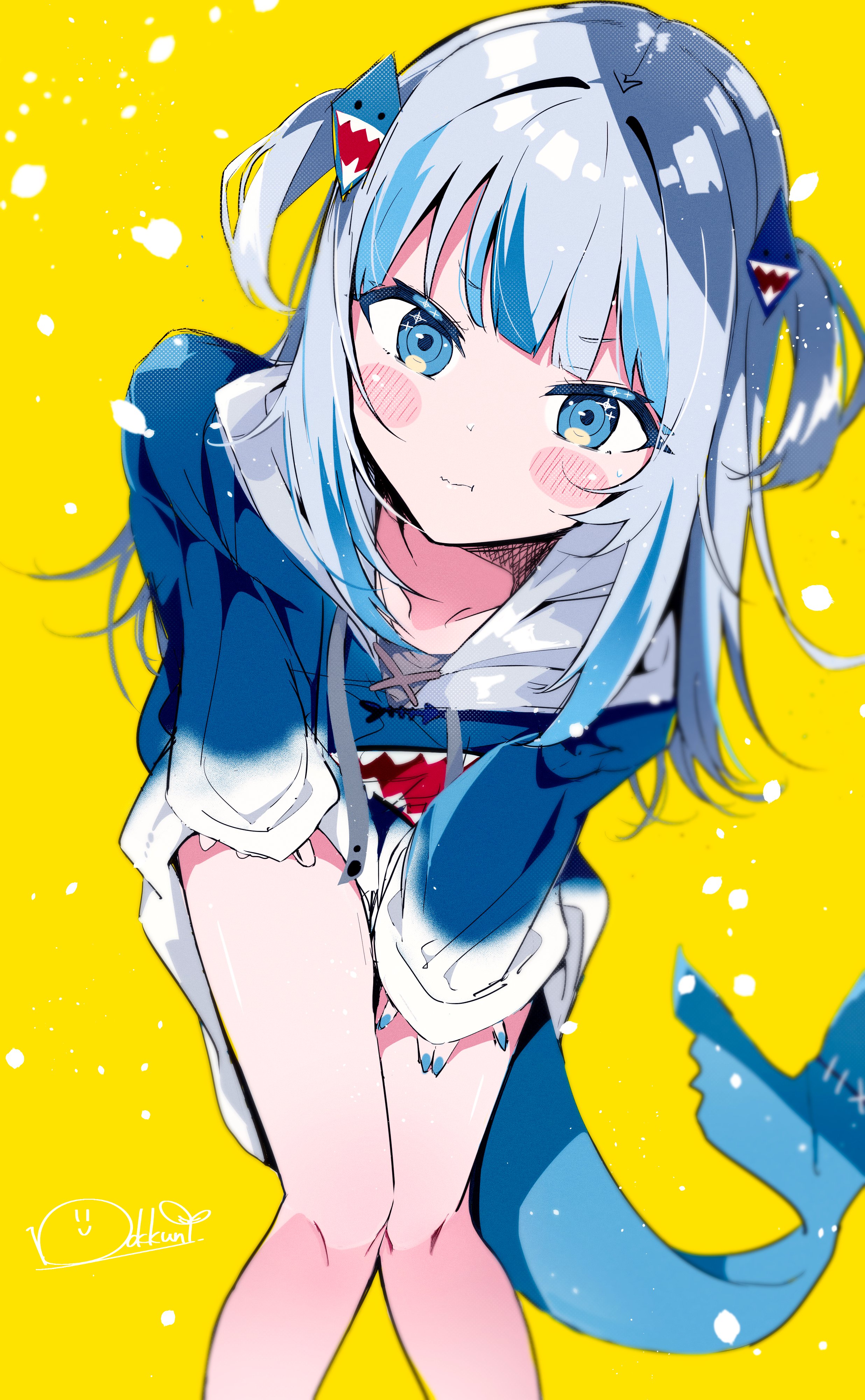 Gawr Gura高清壁纸【近百张合集】 #gawrt - 哔哩哔哩