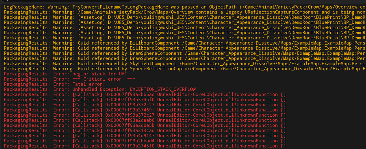 UE5 打包报错Visual studio2019 x64 与 begin stack for UAT 解决方式 - 哔哩哔哩