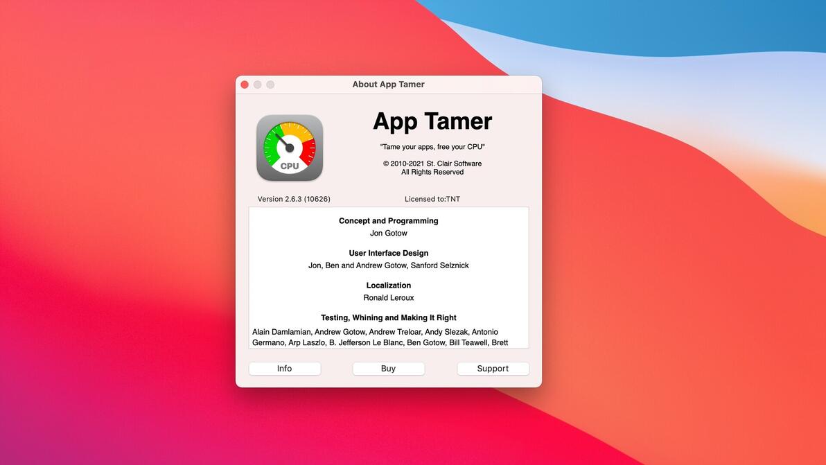 App Tamer for Mac(CPU优化电池管理工具) v2.6.3激活版 - 哔哩哔哩
