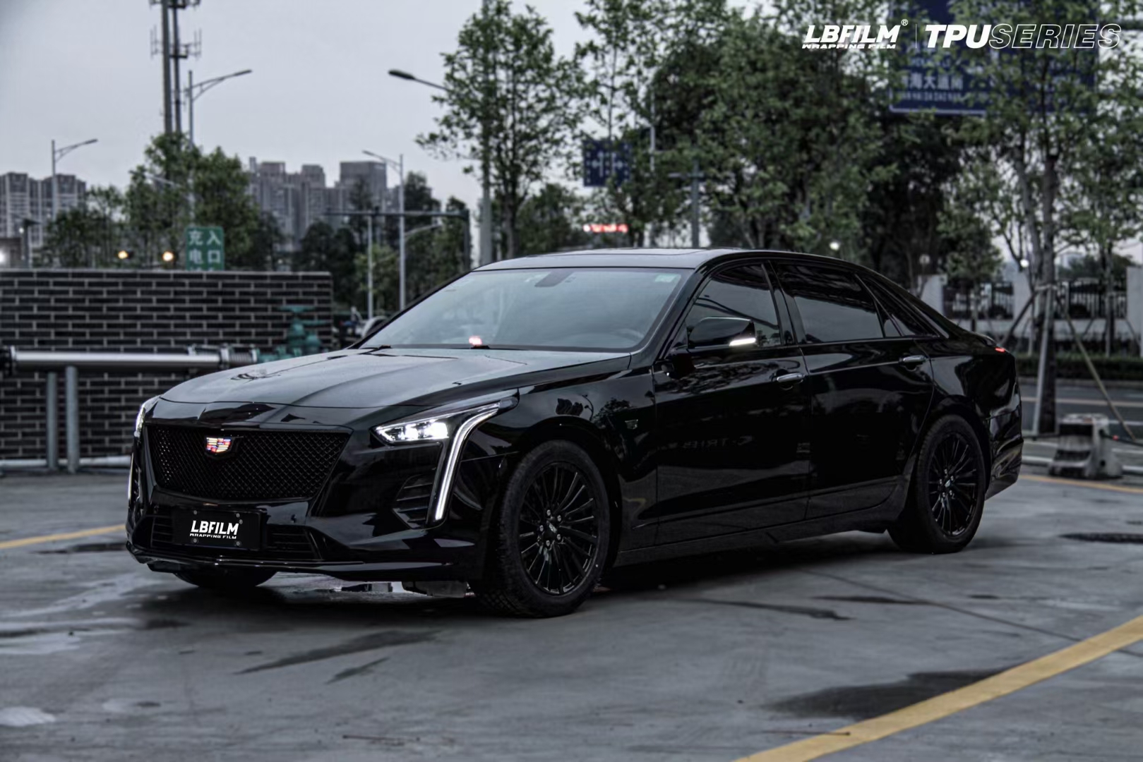 凯迪拉克CT6-LB隐形车衣，不止于贴身的呵护 - 哔哩哔哩