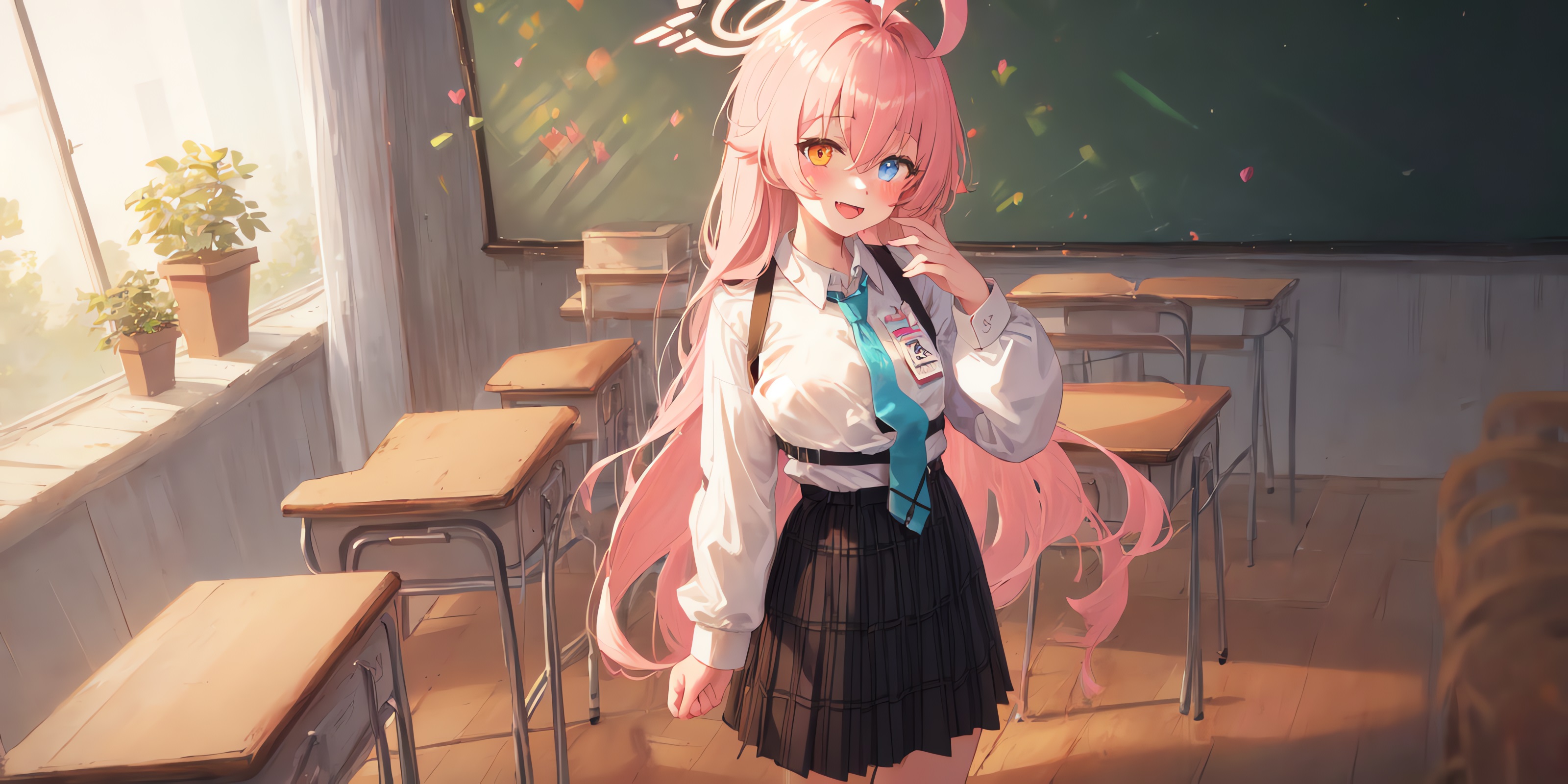 蔚蓝档案小鸟游星野美图分享－Chosen鲷（343）【AI绘图】 - 哔哩哔哩