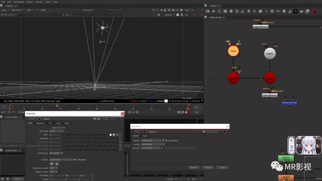NUKE版本的Optical Flares使用小技巧 - 哔哩哔哩