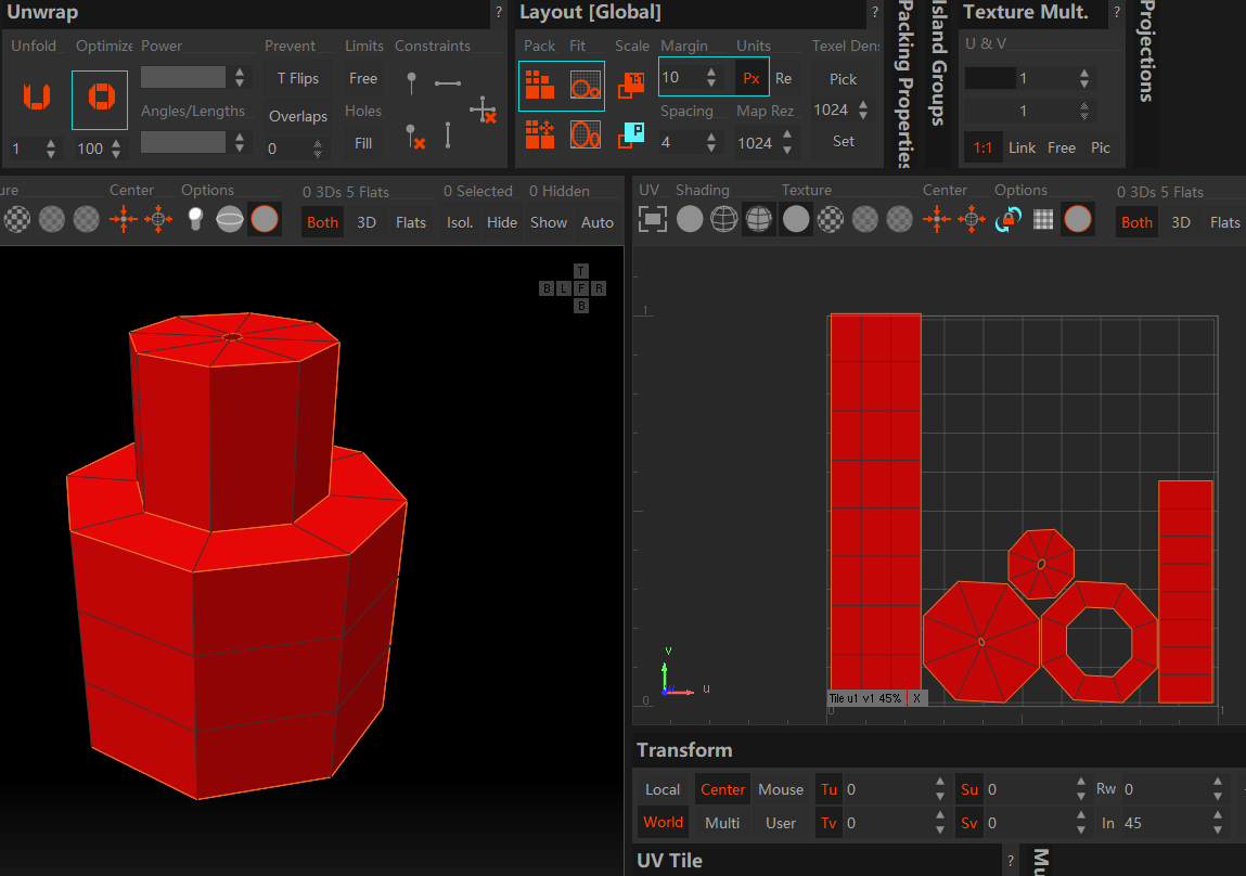 C4D展UV流程+详细说明 - 哔哩哔哩