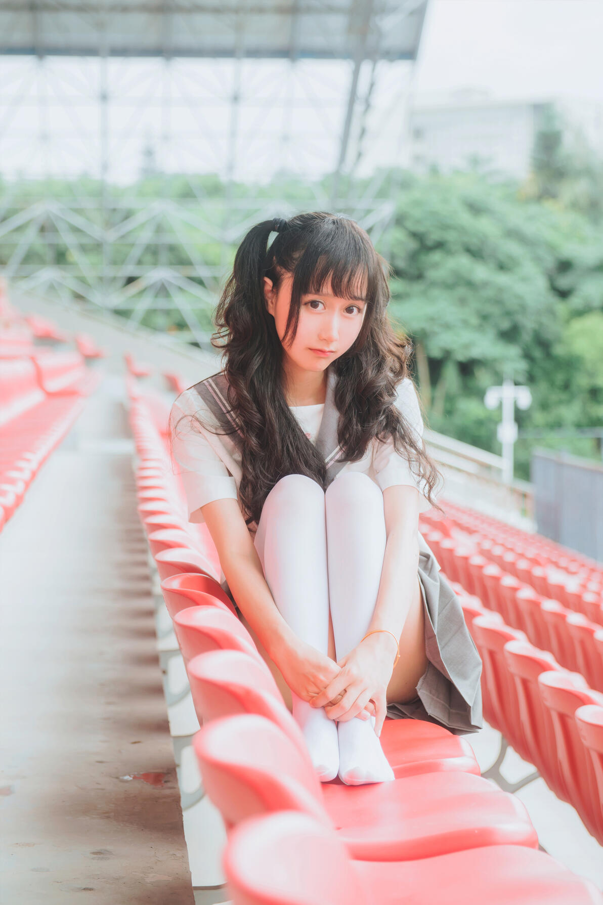 写真丨 木绵绵OwO - 白丝JK制服 - 哔哩哔哩