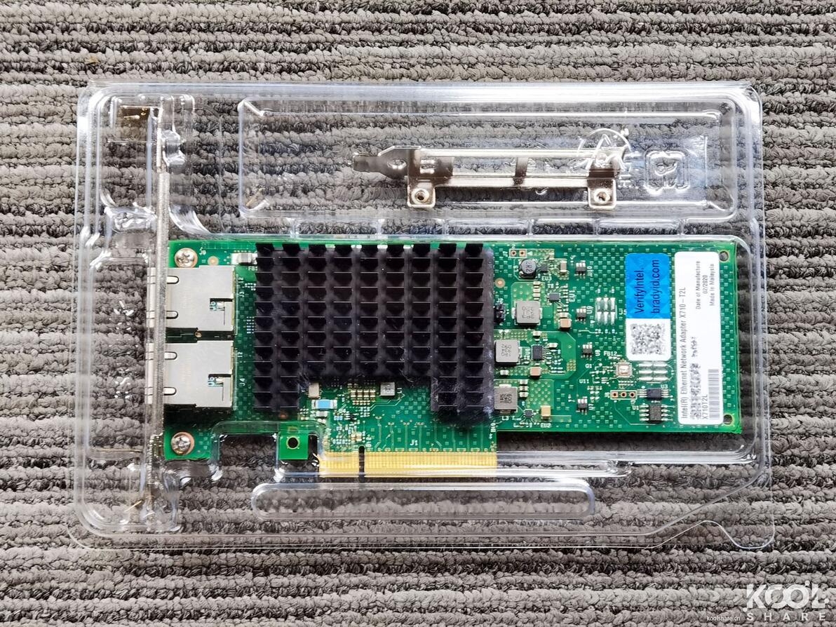 Intel 700系列 电口万兆网卡 X710-T2L评测 - 哔哩哔哩