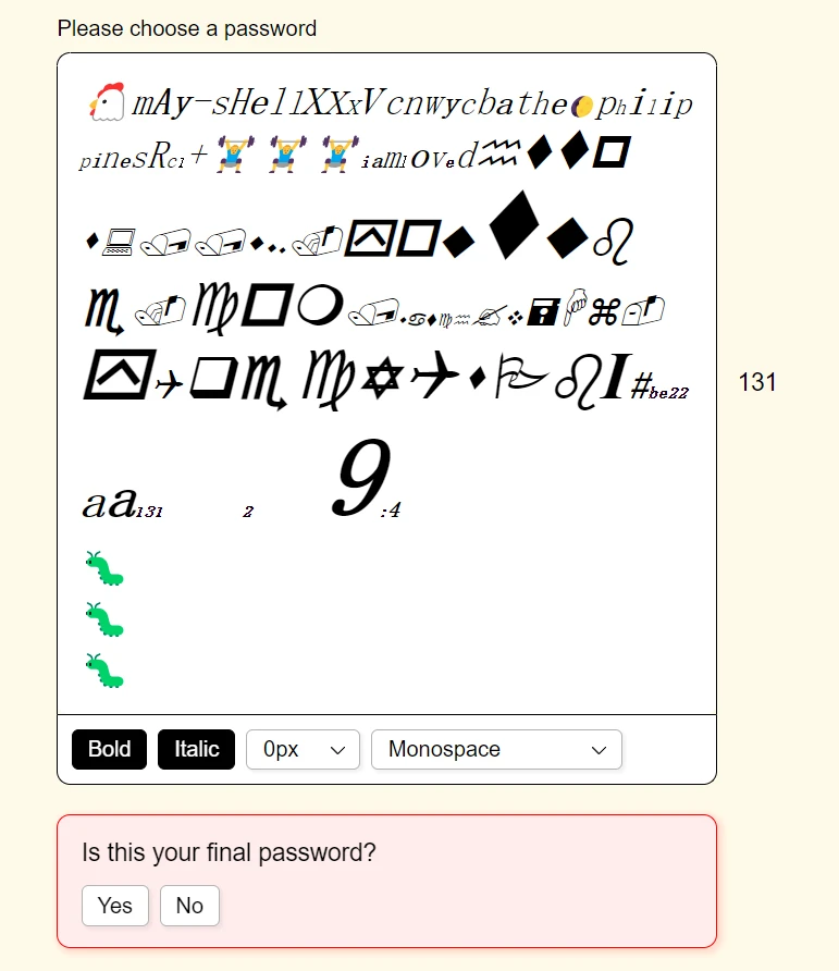 拿下The Password Game,但是大开特开——游戏流程及攻略 - 哔哩哔哩
